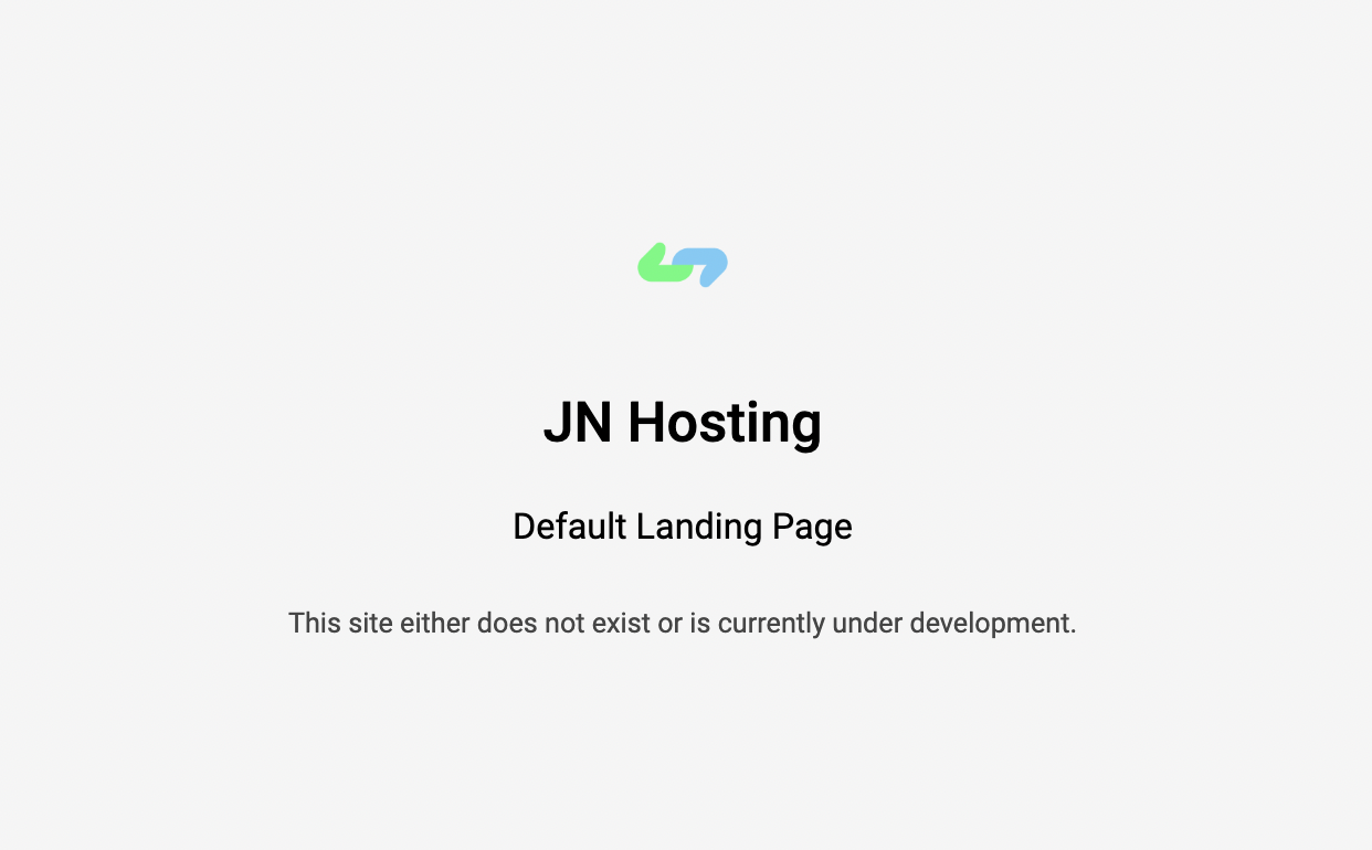 GitHub - JNhost/hosting-landing-page: JN Hosting Default Landing Page